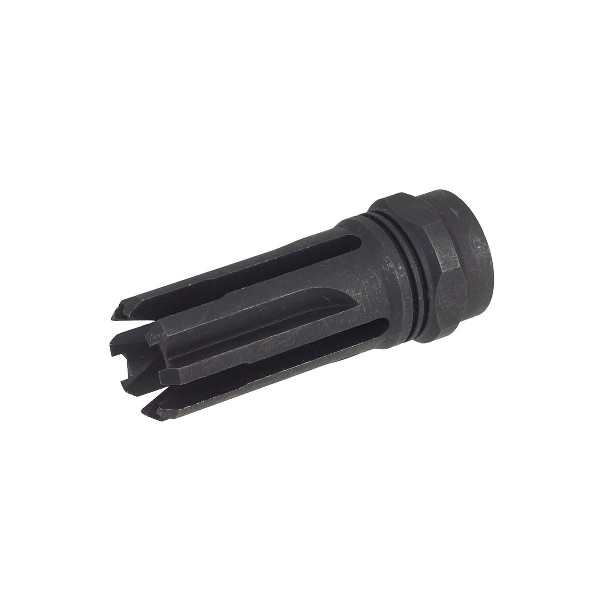 5KU Venom Style Steel Flash Hider for 14mm- ( 5KU-247 ) – 18 Airsoft