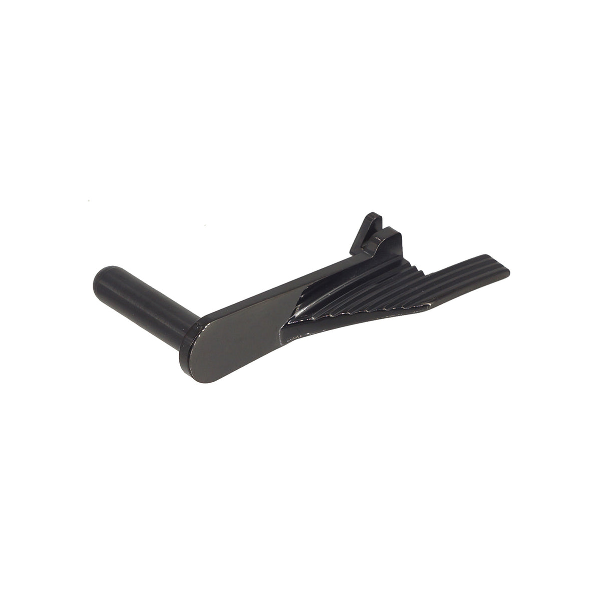 5KU Stainless Steel Extended Slide Stop Type.1 for Marui Hi-Capa Airso ...
