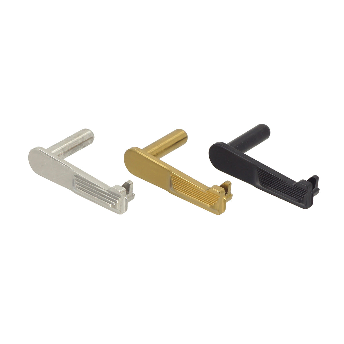 5KU Stainless Steel Slide Stop Type.5 for Marui Hi-Capa GBB Airsoft ...