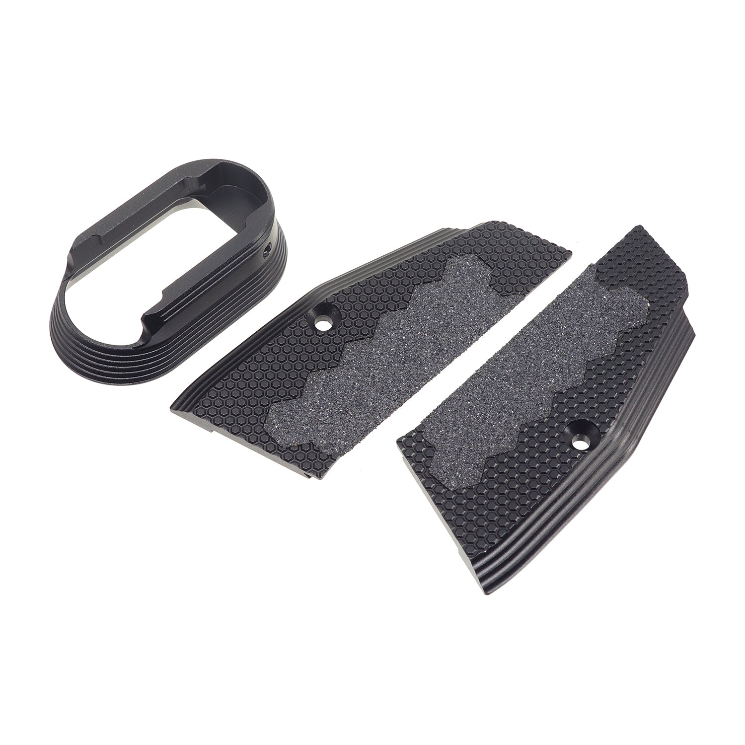 5KU CNC Aluminum Short Grip Panel and Magwell for KJW/ASG Shadow2 ( GB ...