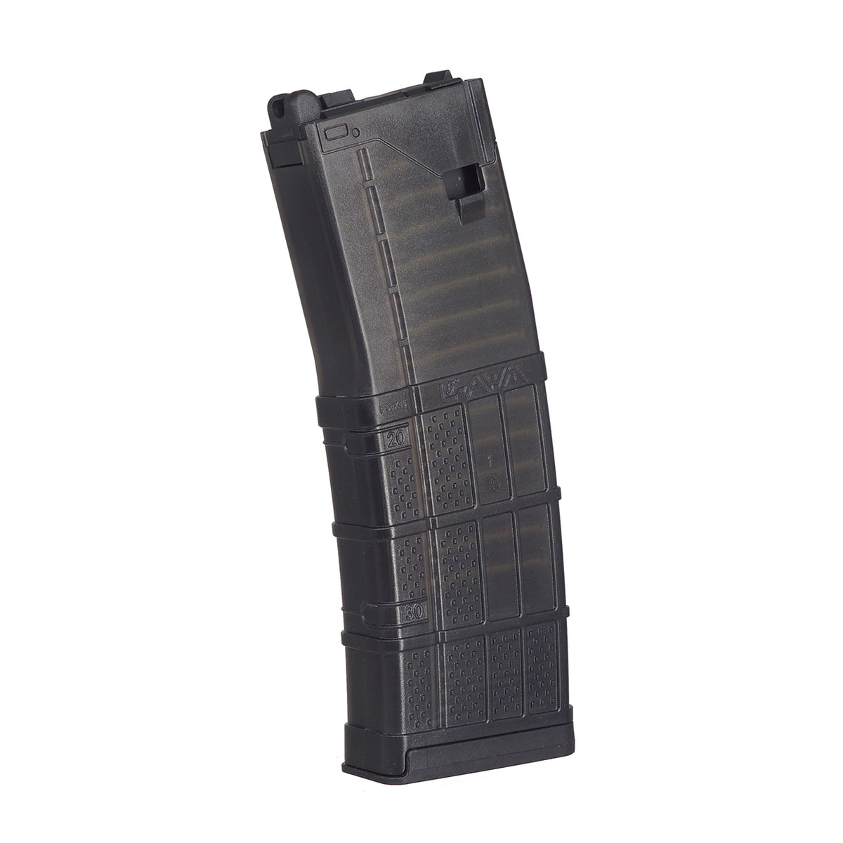 Angry Gun Lancer L5AWM V2 Translucent Gas Magazine for Marui MWS M4 ...