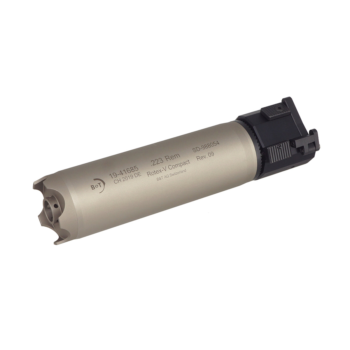 Angry Gun B&T ROTEX-V Compact Dummy Suppressor ( RV02D ) – 18 Airsoft