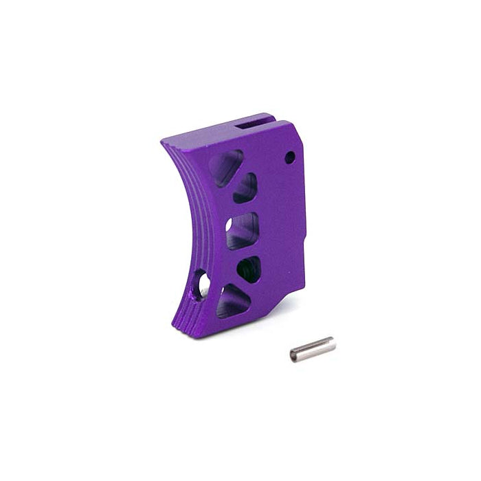 AIP Aluminum Trigger Type.J Long for Marui Hi-Capa GBB Airsoft – 18 Airsoft