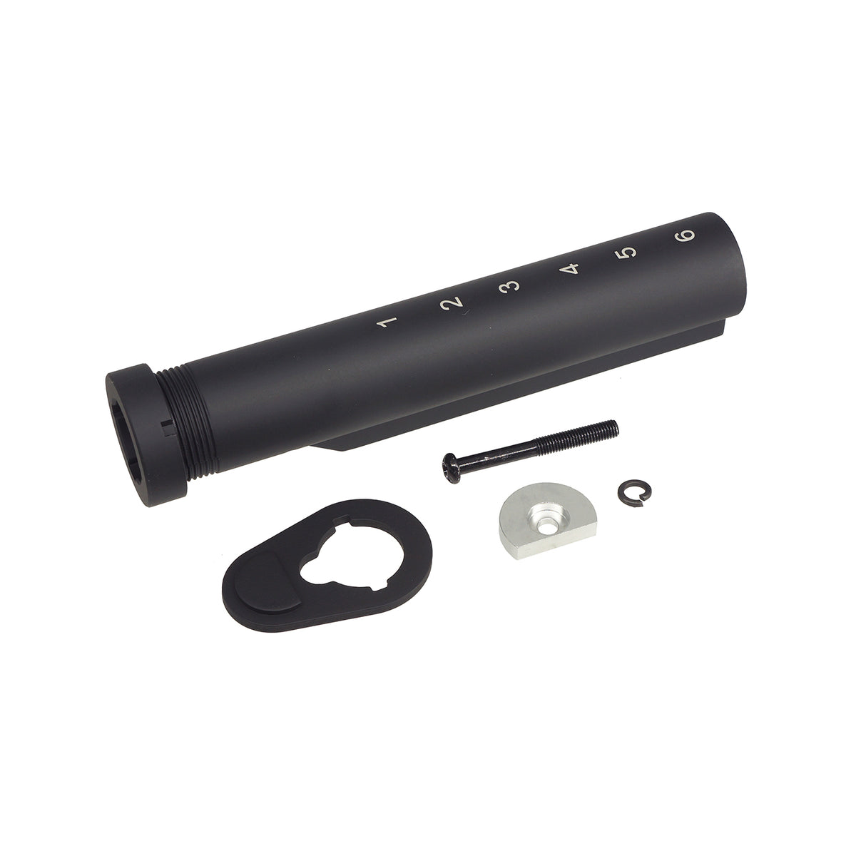 APS M4 Buffer Tube for ASR M4 AEG ( APS-AER016 ) – 18 Airsoft