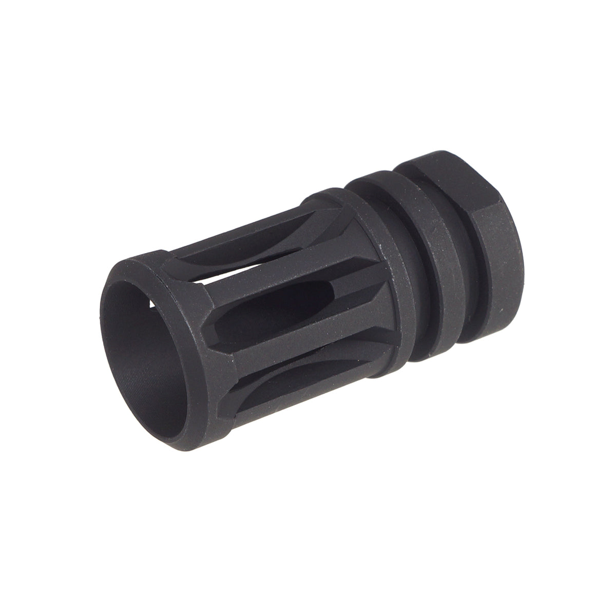 APS ASR Series Flash Hider for 14mm- ( BB001A ) – 18 Airsoft