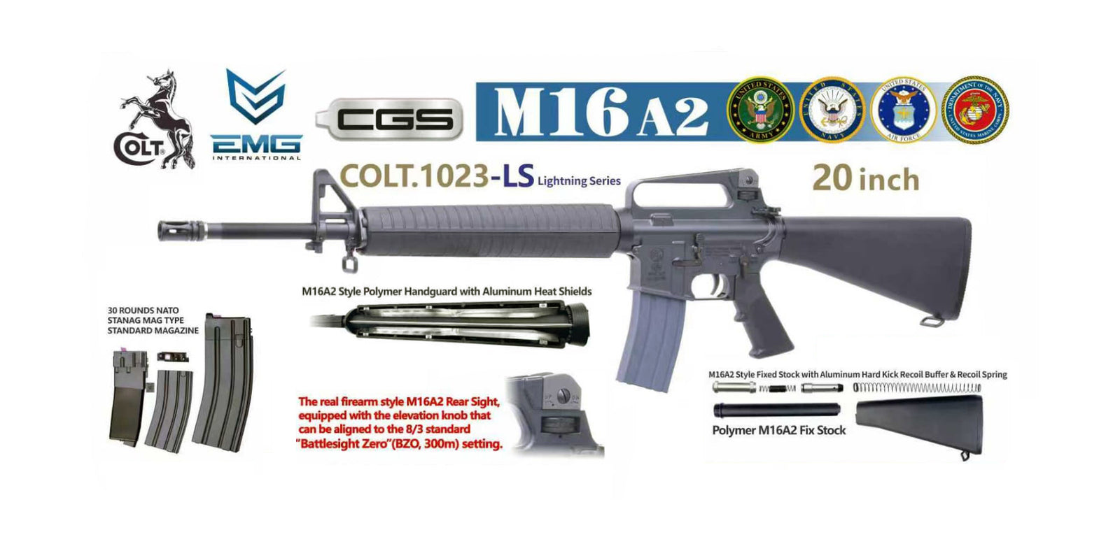 氣槍在線商店，廉價氣槍零件，點瞄準器，6 毫米 BB 槍 – 18 Airsoft