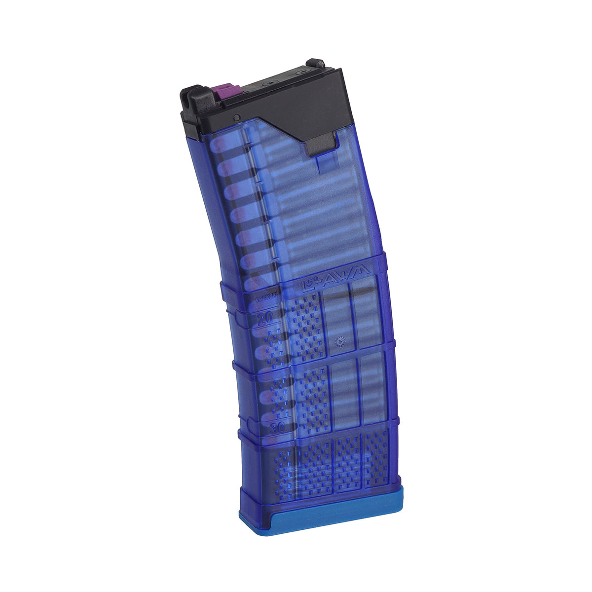 CYMA 30 Rds Lancer L5AWM 5.56 Magazine for CGS / Marui MWS M4 GBB ( LC ...