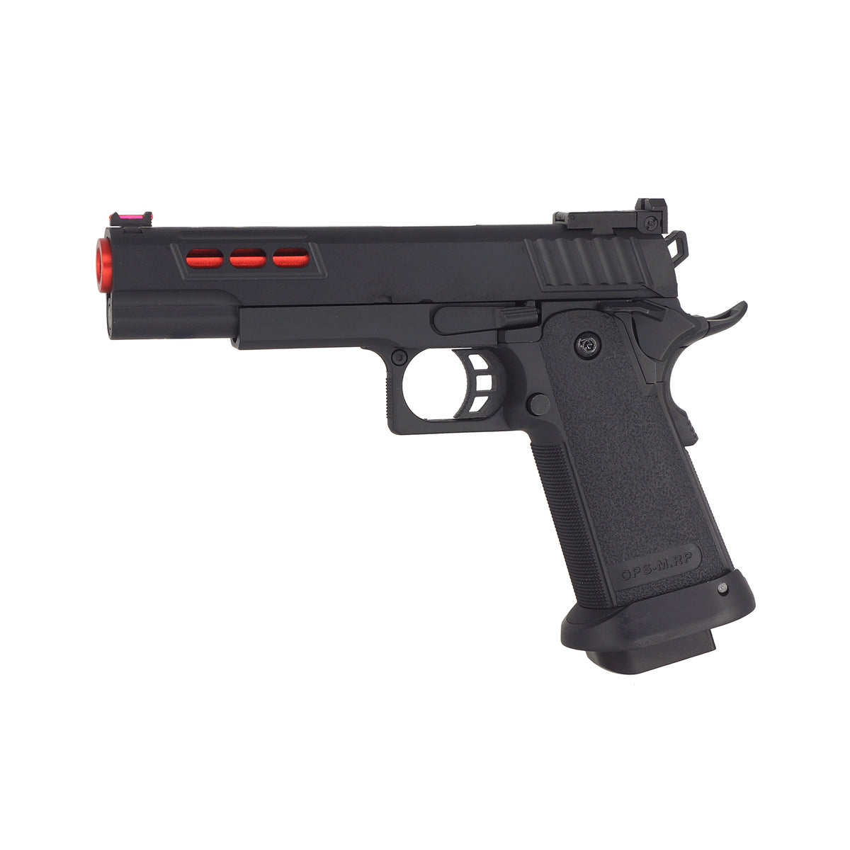 Golden Eagle Hi-Capa 5.1 Red Barrel Gas Blowback Pistol ( GE-3342 ...