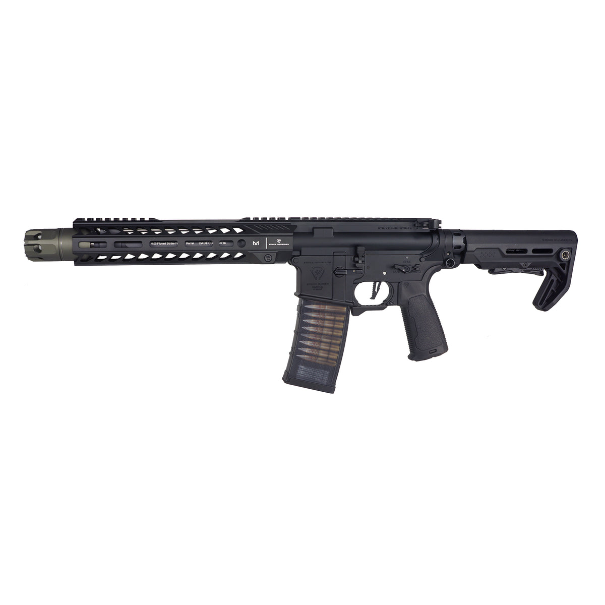 G&P Strike Industries Tactical 10 Inch MWS GBB Airsoft ( GMS007BK ...