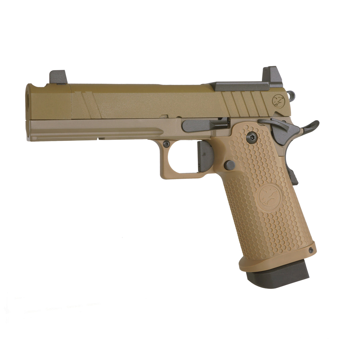 RWA Nighthawk Custom Sand Hawk GBB Airsoft Pistol ( GP-02-0001 ) – 18 ...