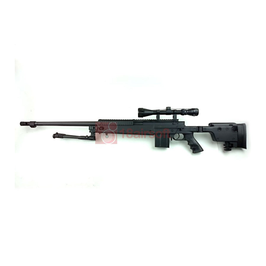 WELL L96 AWS RIS Bolt Action Sniper Rifle w/Scope ( WELL-4407D ) WELL ...