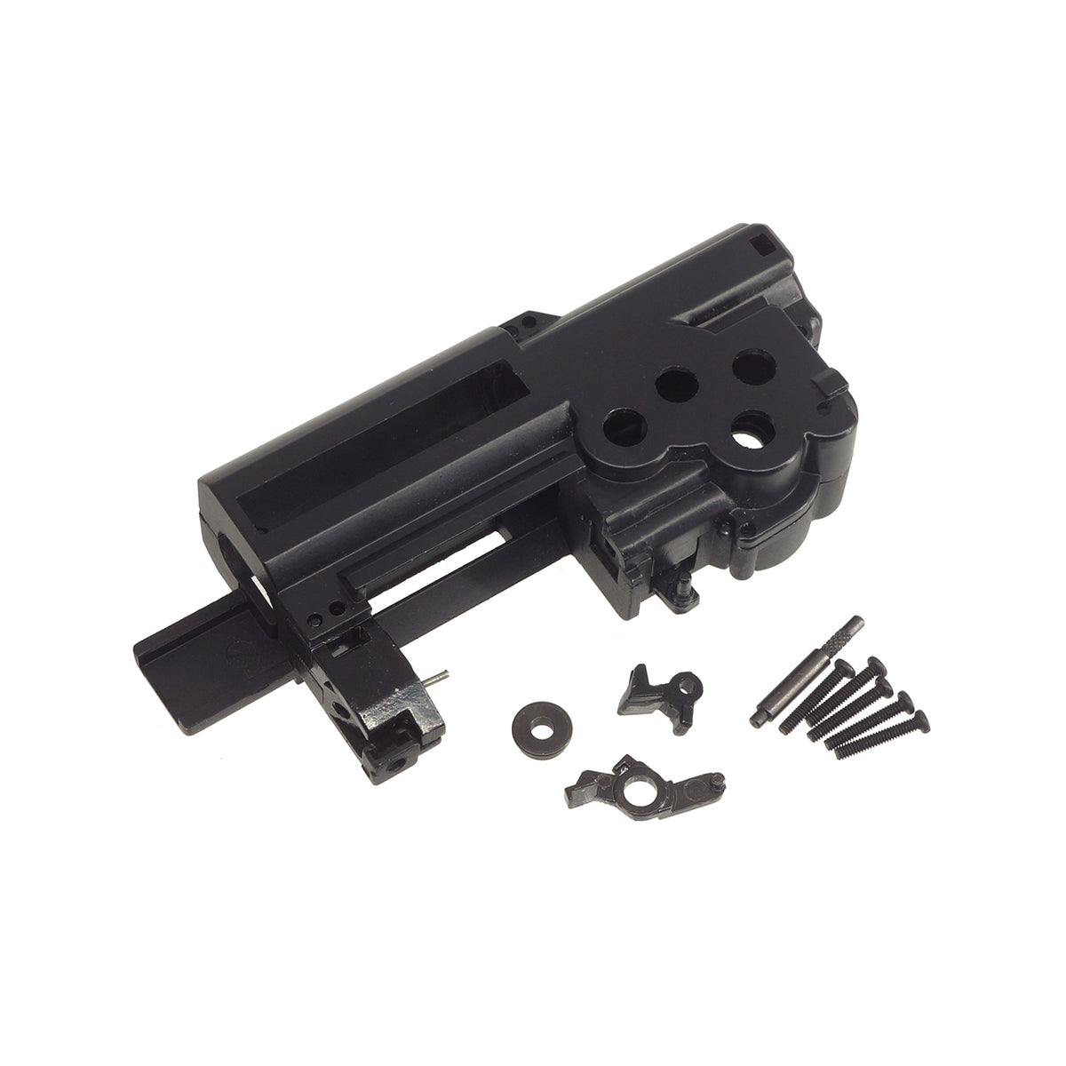 WELL Metal Gearbox Case for R2 Vz61 / R4 MP7 AEG Airsoft ( WELL-AC069 ...