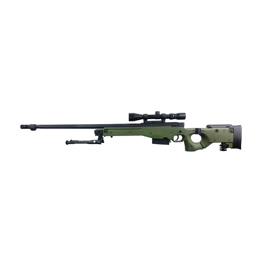WELL L96 Gas Sniper Rifle w/Scope and Bipod ( WELL-G96D ) – 18 Airsoft